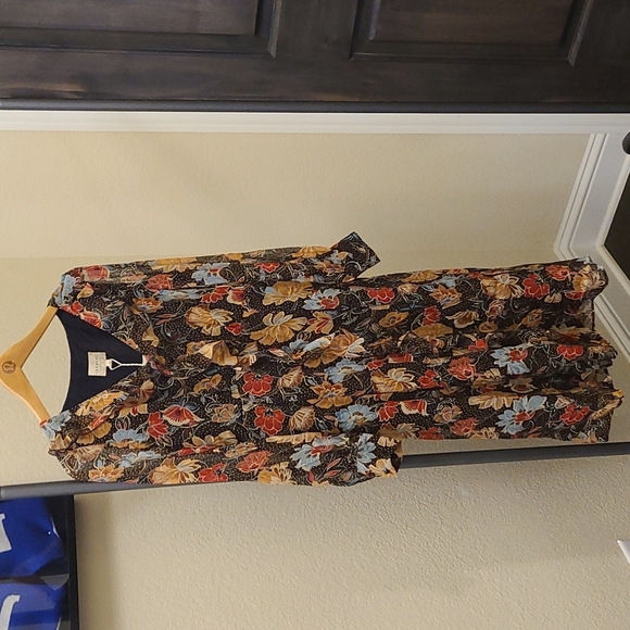 Sezane | Dresses | Sezane Adele Midi Dress With Long Sleeves | Poshmark